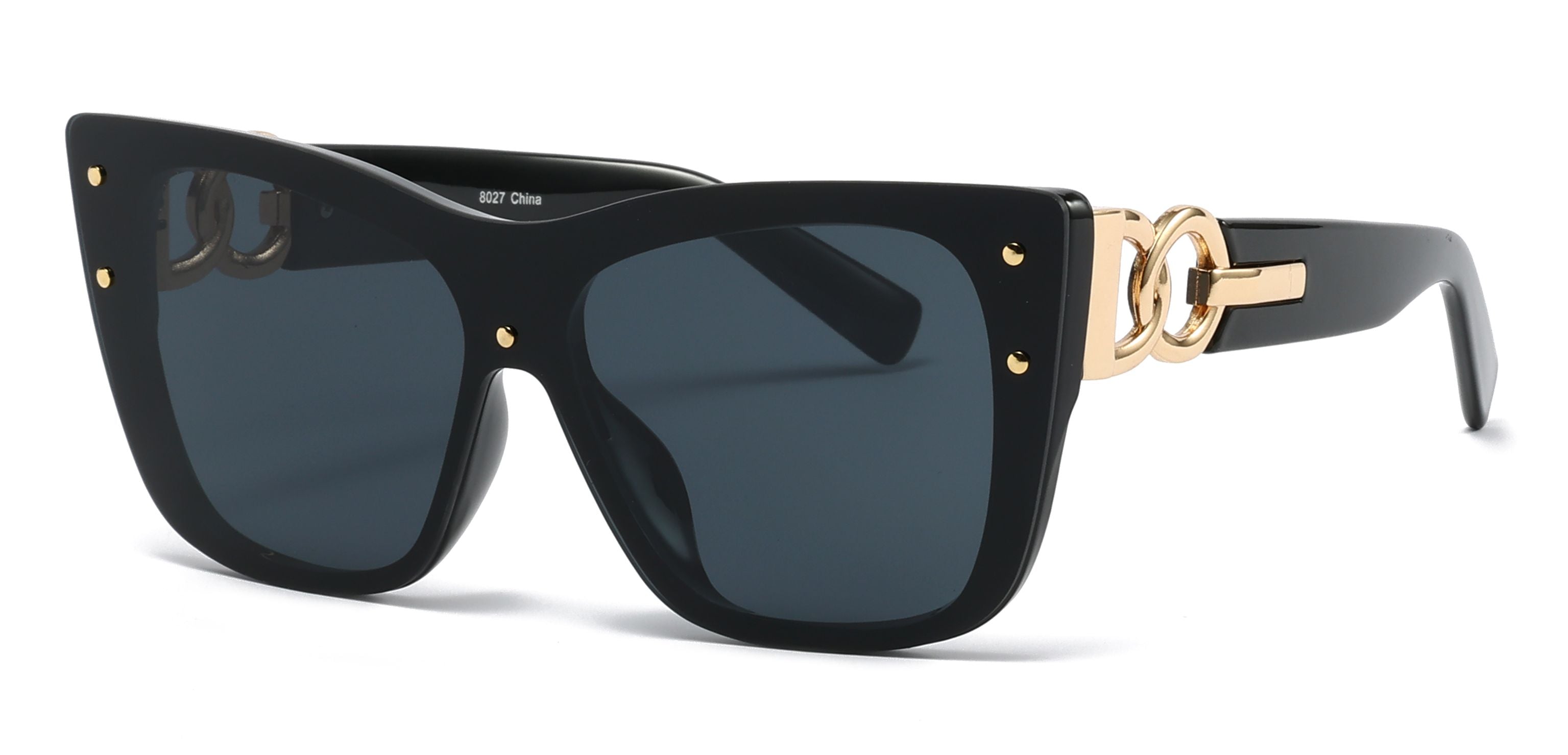 8027 - Plastic One Piece Lens Sunglasses – Dynasol Eyewear