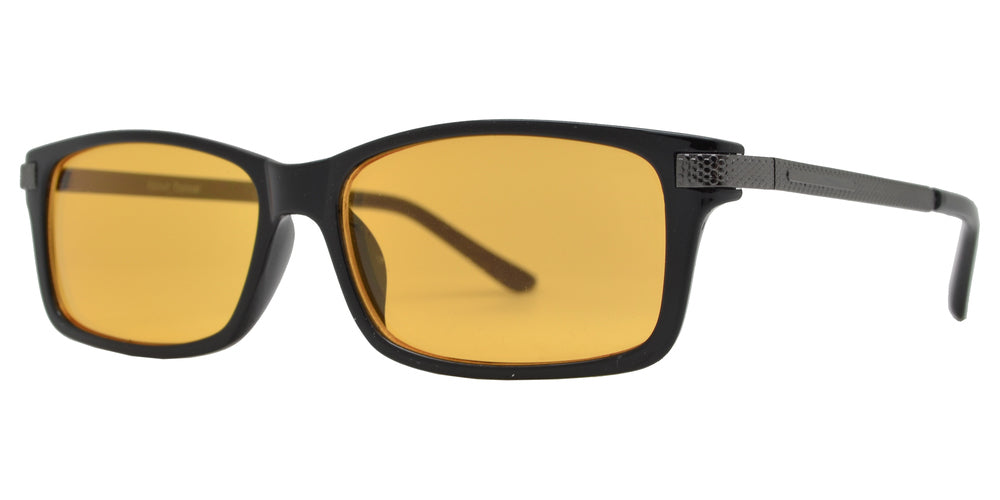 CRS 1018 - Rectangular Plastic Computer Tinted Glasses – Dynasol Eyewear